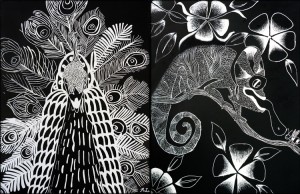 Scratchboard – Julia Sanderl